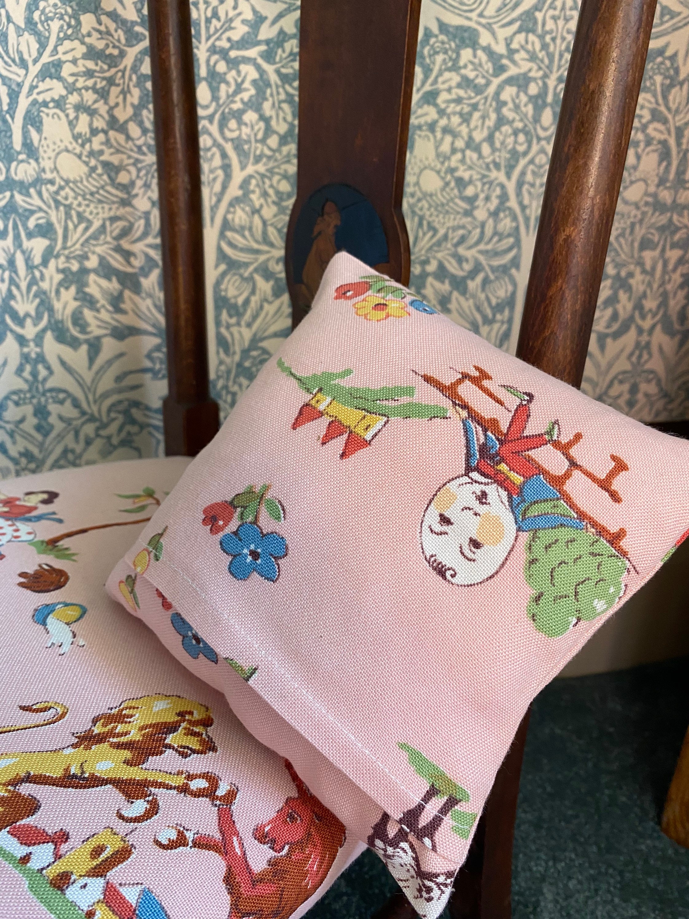 Liberty Child’s Chair - Little Miss Muffet Nursery Rhyme - Upholstered ...