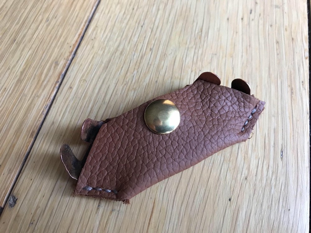 Moustache Guard Leather Case. Fits Whisker Dam. Mustache. - Etsy