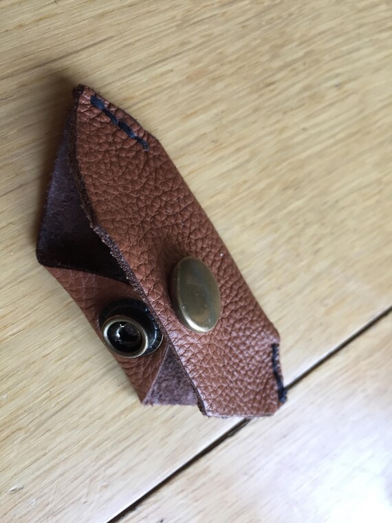 Moustache guard leather case. Fits whisker dam. Mustache. | Etsy