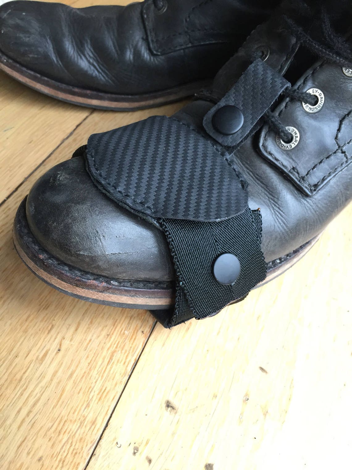 Leather Cafe Racer Boot Shoe Protector Shifter. Hand Made to - Etsy
