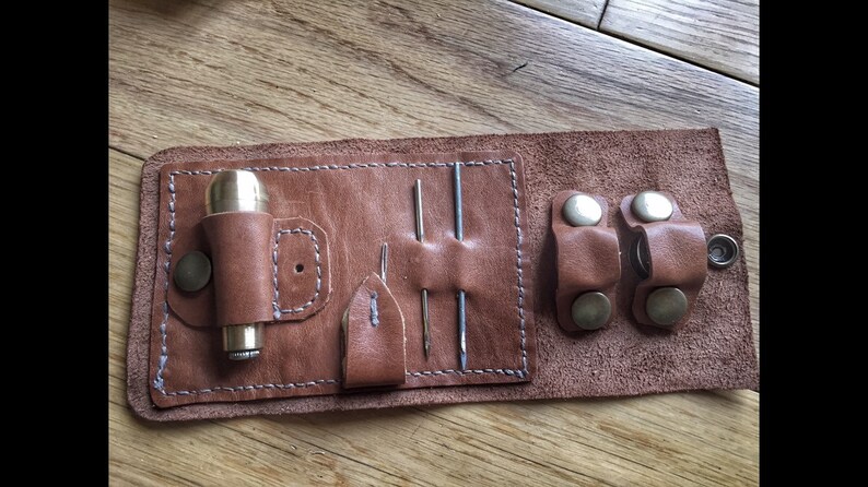 Handmade Bushcraft Leather Sewing & Maintenance Kit. You - Etsy