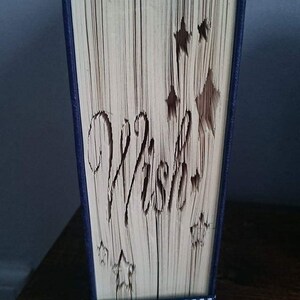 Wish Book Folding Pattern, Cut & Fold (digital Download PATTERN) 20cm ...