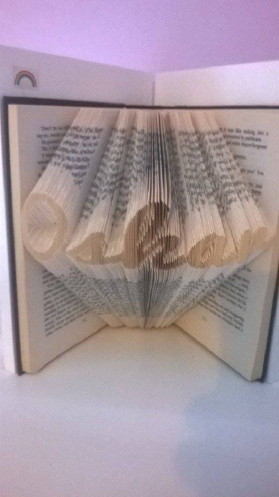 Annie's Full Alphabet Book Folding Pattern Plus Hearts & - Etsy