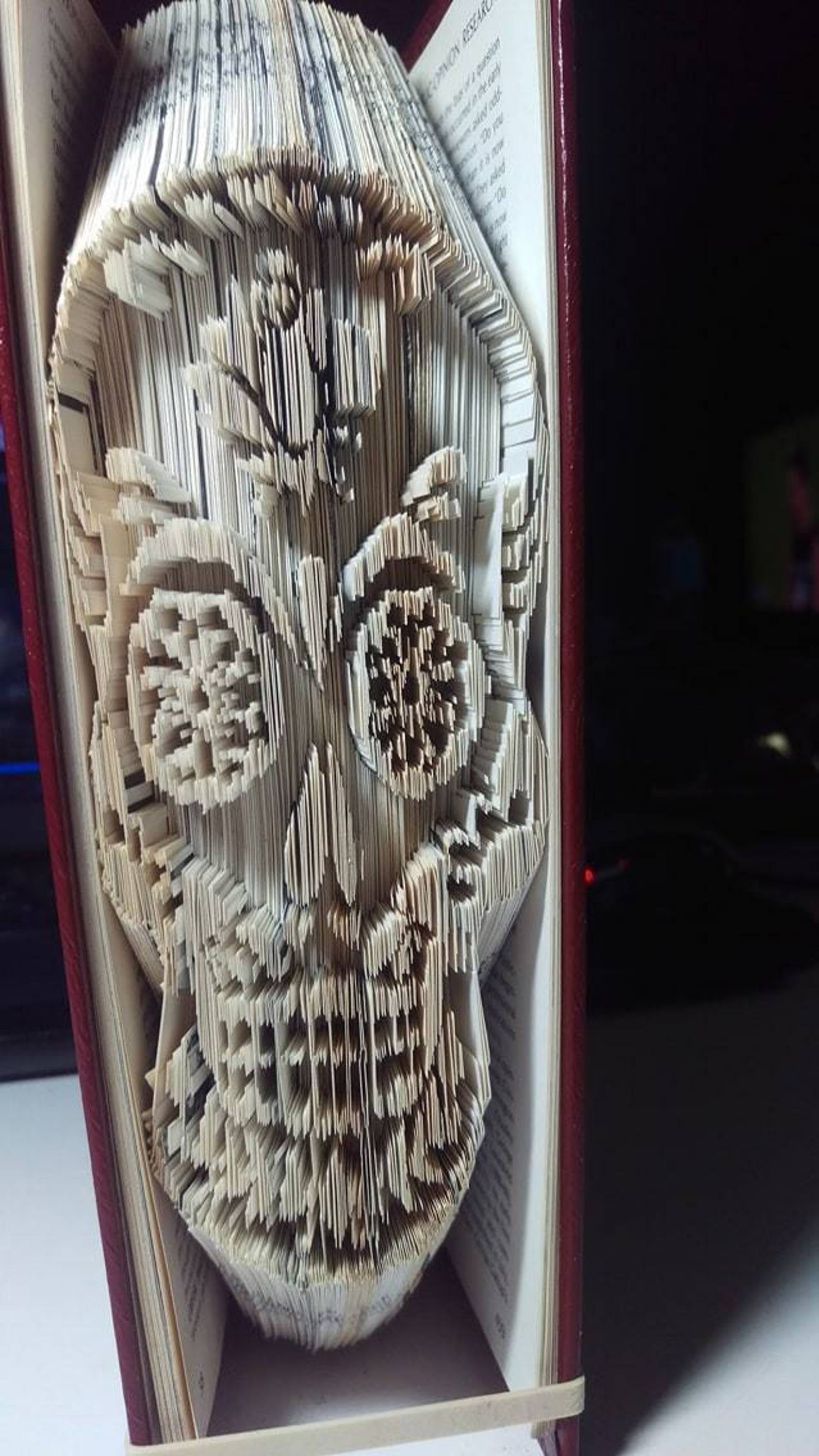 Sugar Skull Day of the Dead Combi Book Folding Pattern | Etsy