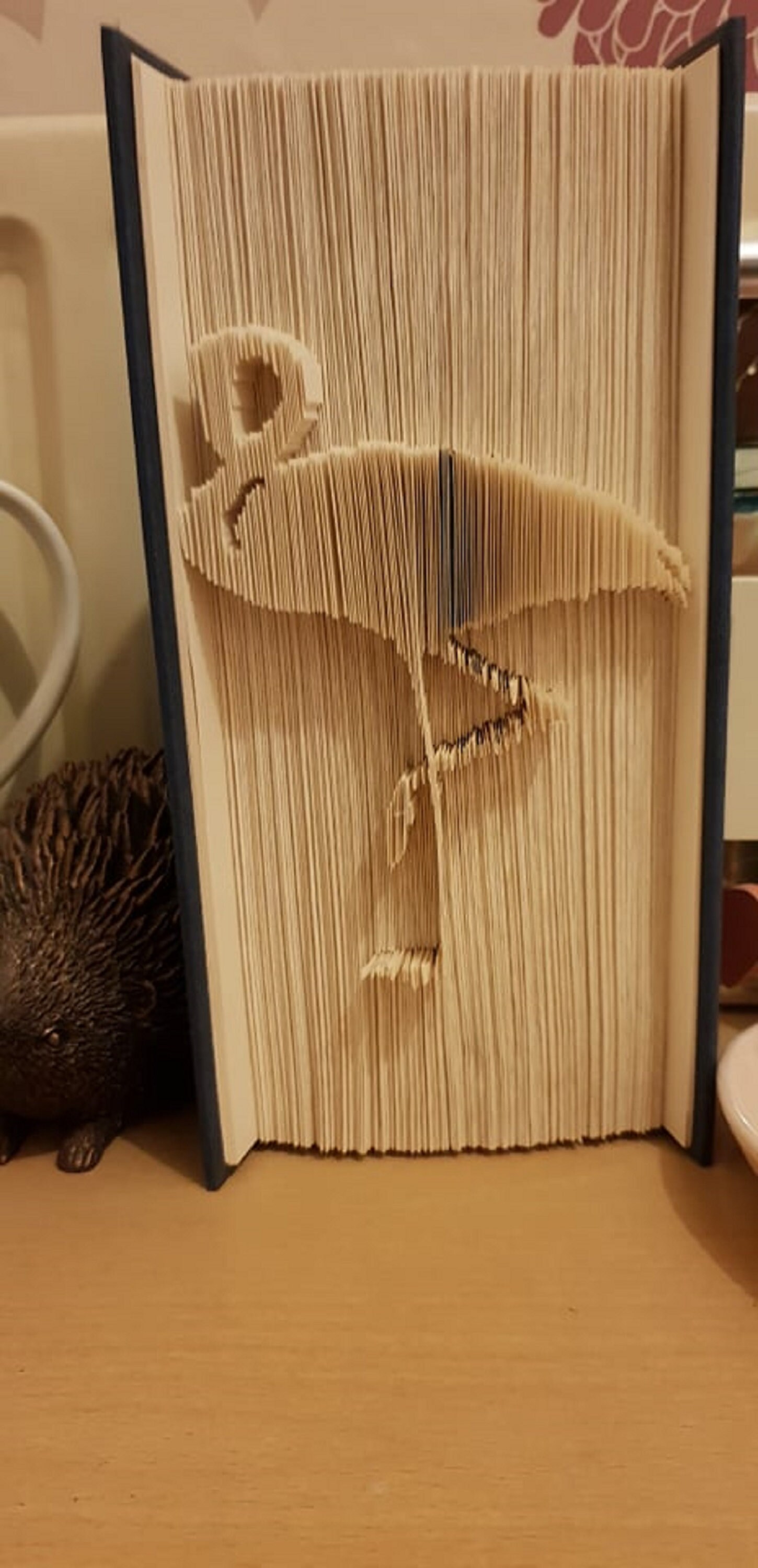 Flamingo CUT & Fold Book Folding Pattern digital Download | Etsy