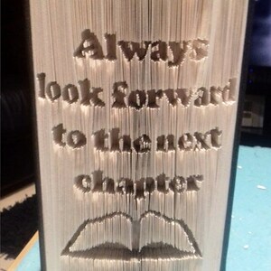 Next Chapter Cut & Fold Book Folding Pattern (digital Download PATTERN ...