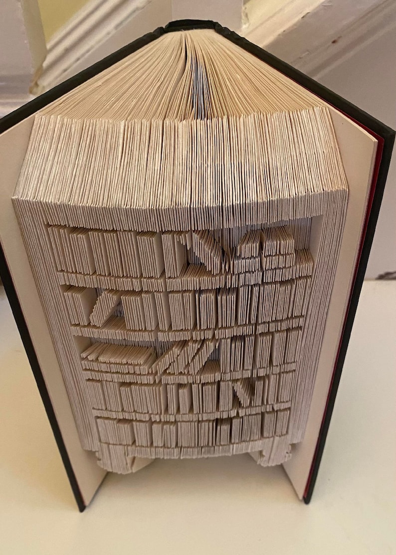 Bookcase 180 COMBI Book Folding Pattern digital Download - Etsy