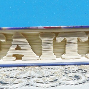 FAITH Sideways Combi, Cut & Fold Book Folding Pattern (digital Download ...