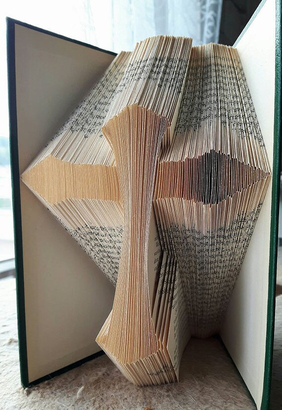 Paper, Party & Kids Origami Cross Book Folding PATTERN ONLY etna.com.pe