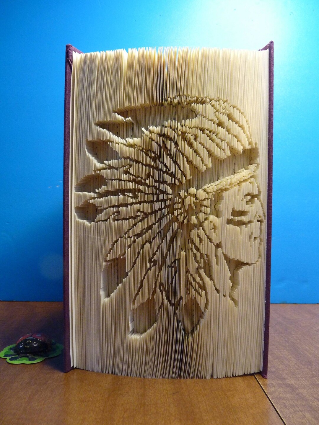 Native American Indian Cut & Fold Book Folding Pattern (digital ...