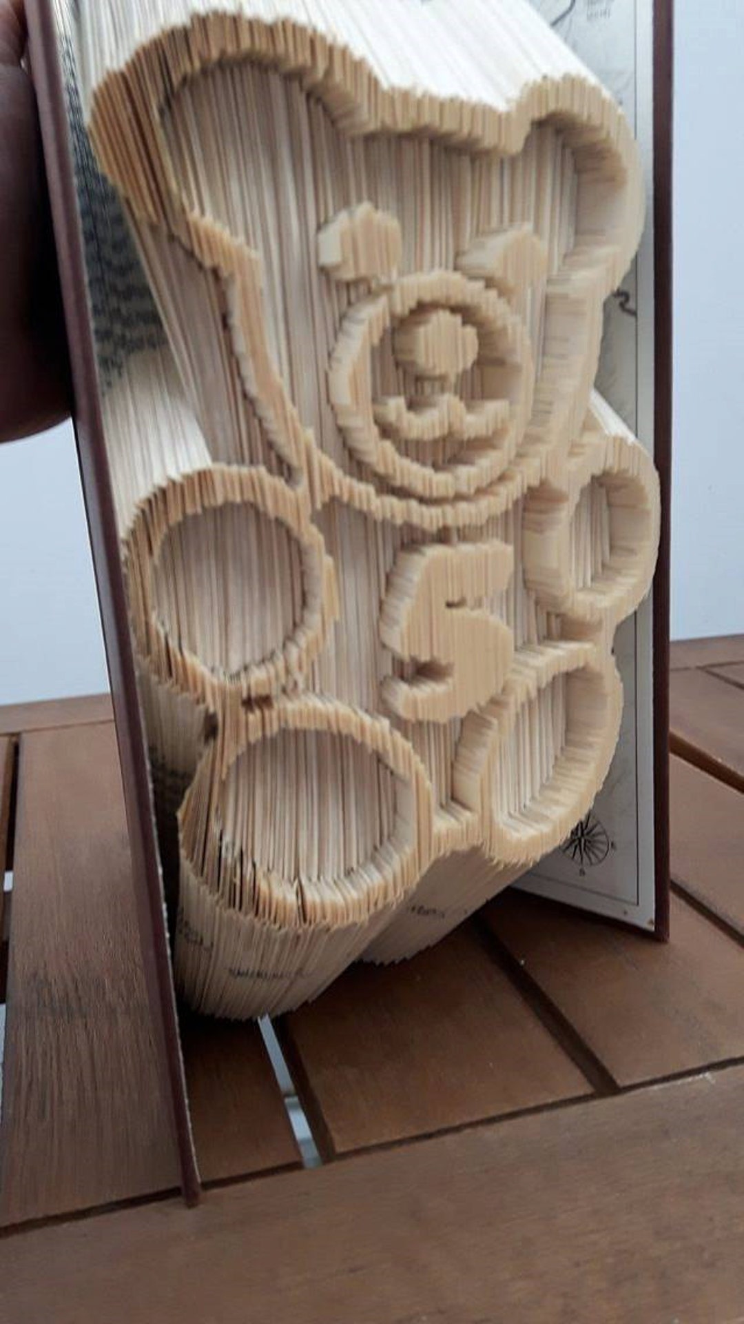 Alphabear Number 5 Book Folding Pattern (digital Download PATTERN ONLY ...