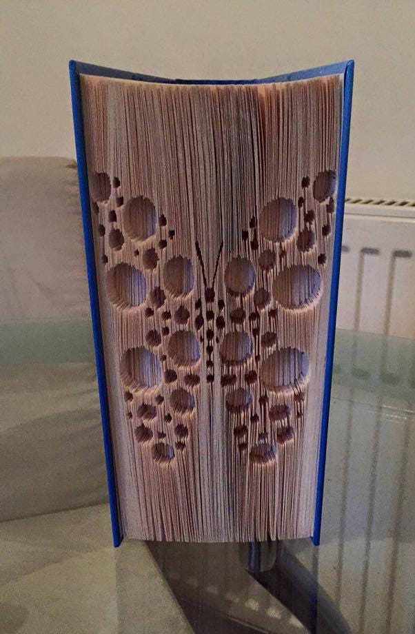 Bubble Butterfly Book Folding Pattern digital Download | Etsy