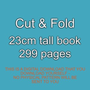 Cardinal Bird Cut & Fold Book Folding Pattern (digital Download PATTERN ...