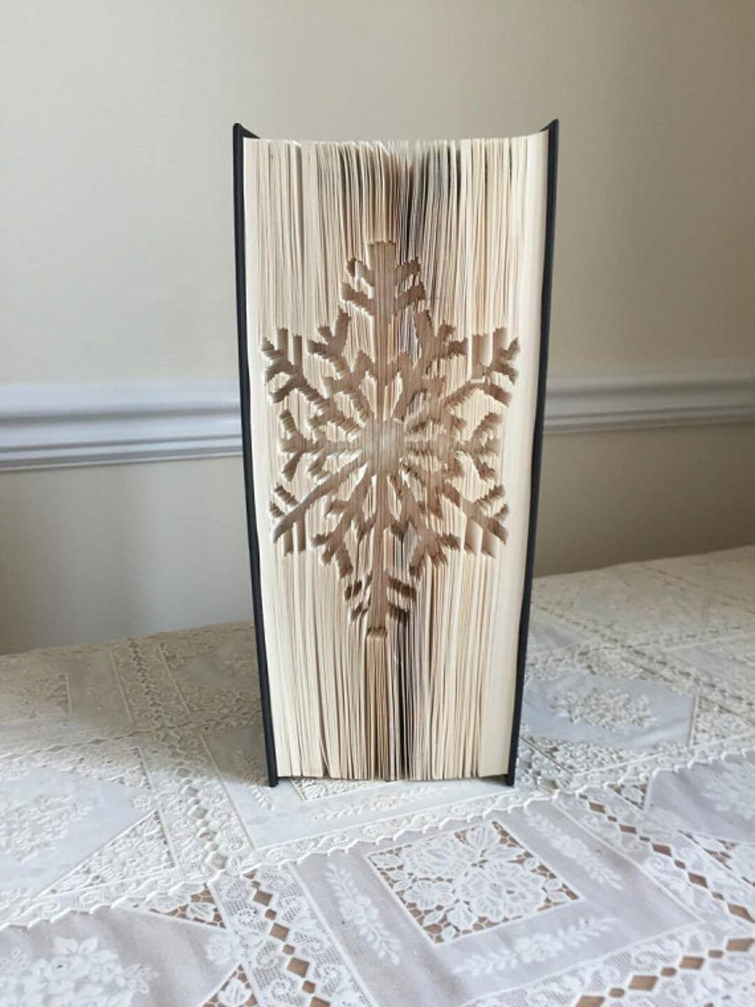 Snowflake 1 Cut & Fold Book Folding Pattern (digital Download PATTERN ...