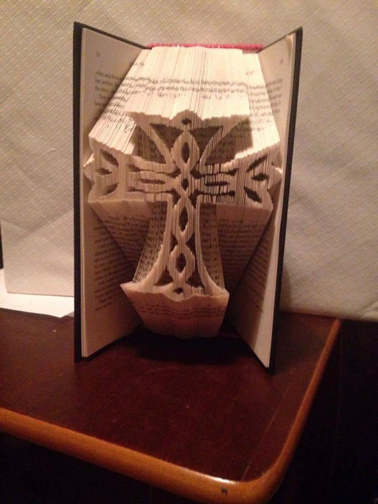 Cross 1 Cut & Fold Book Folding Pattern digital Download | Etsy