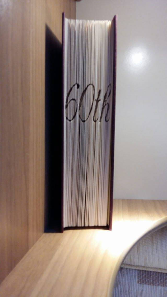 60th Cut & FOLD Book Folding Pattern digital Download PATTERN - Etsy UK