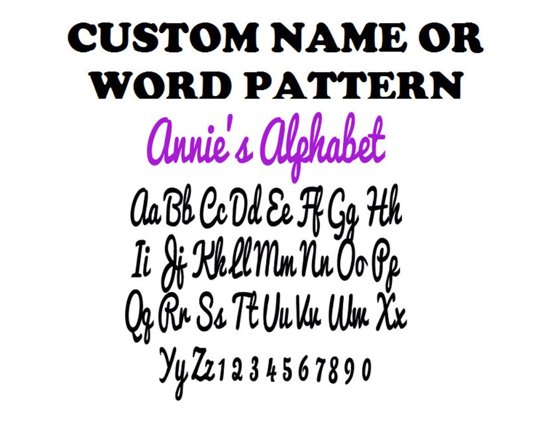 CUSTOM MMF Word Book Folding Patterns Using the Font Shown(pattern to ...