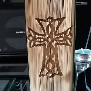 Cross 1 Cut & Fold Book Folding Pattern (digital Download PATTERN ONLY ...