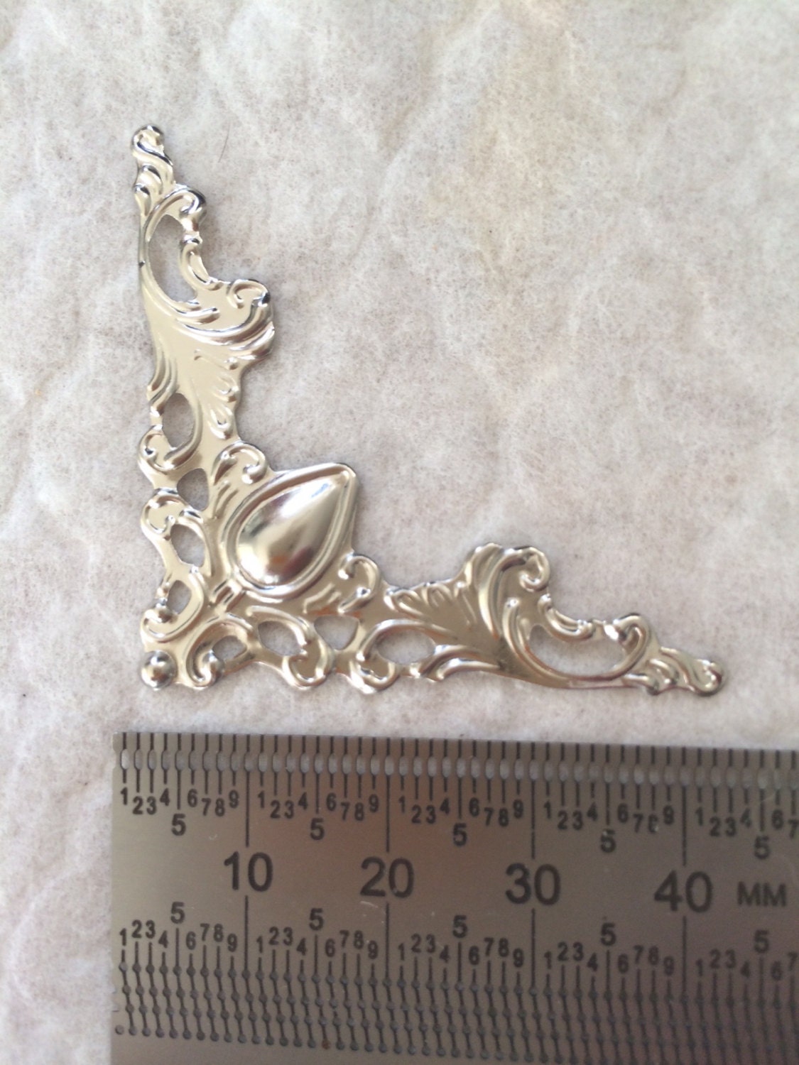 Silver Colour Decorative Corners - Etsy UK