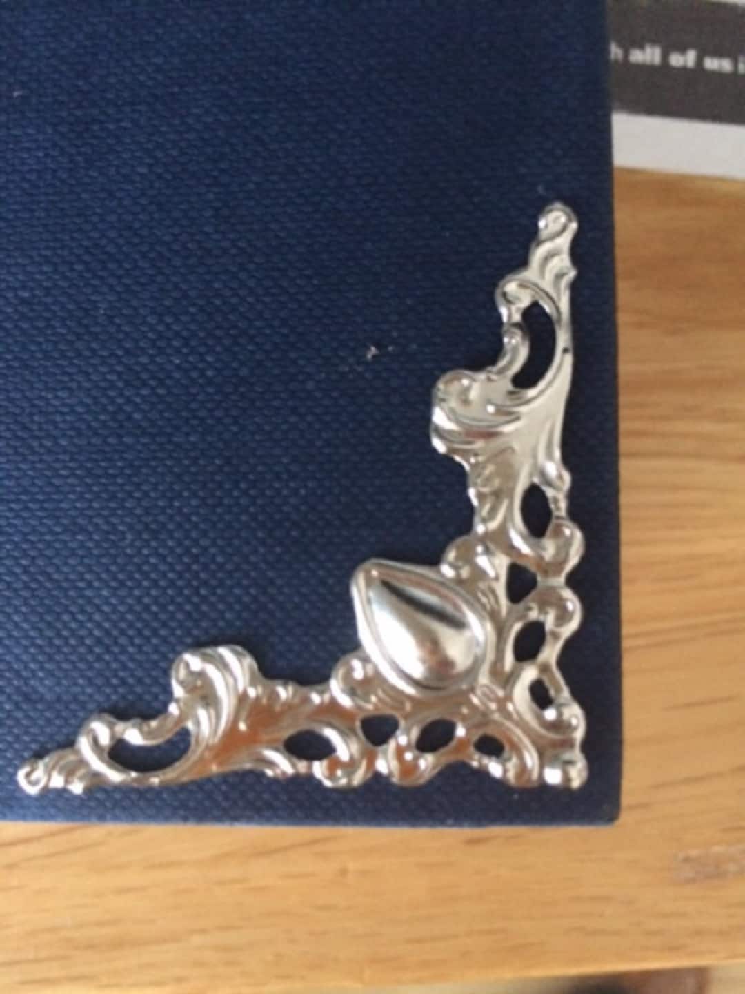 Silver Colour Decorative Corners - Etsy UK