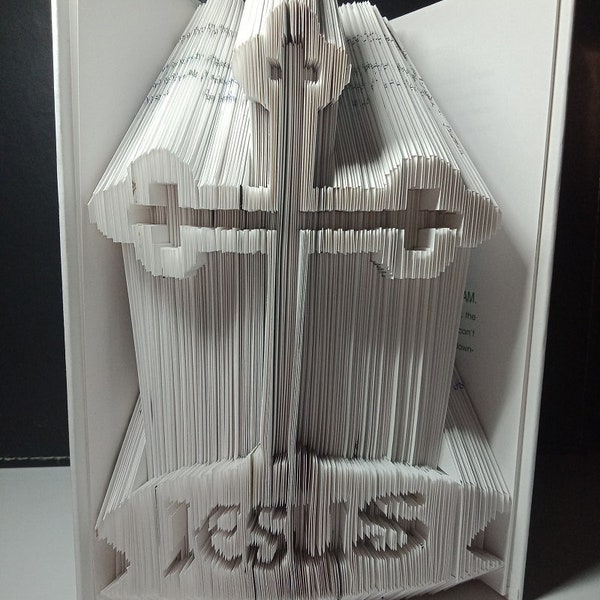 Cross Book Folding - Etsy