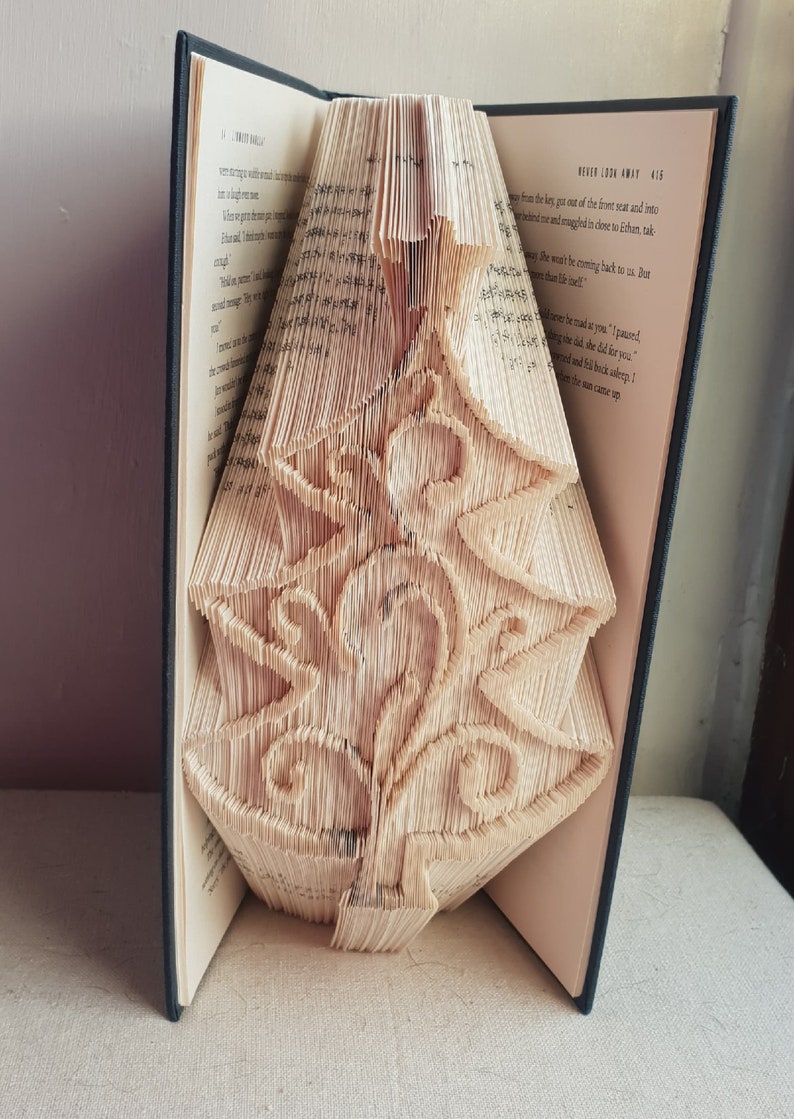 Christmas Tree, Swirly COMBI Book Folding Pattern (digital Download ...