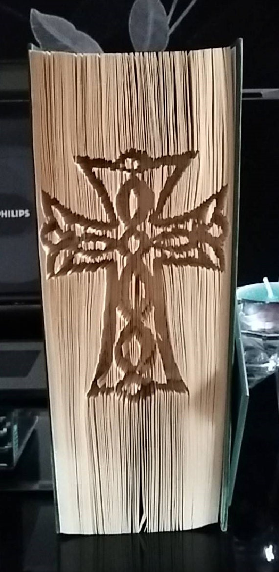 Cross 1 Cut & Fold Book Folding Pattern (digital Download PATTERN ONLY ...