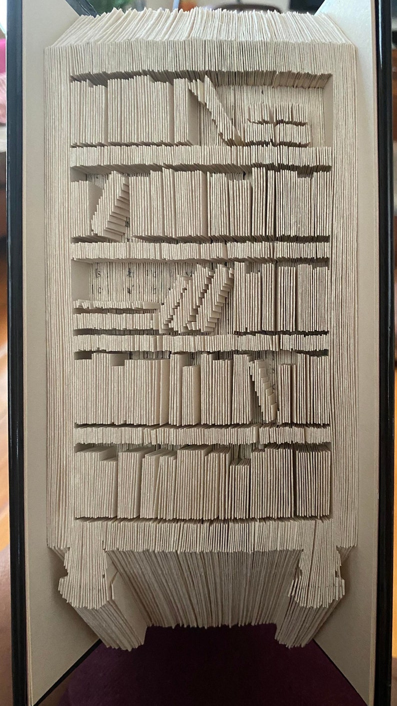 Bookcase 180 COMBI Book Folding Pattern digital Download - Etsy