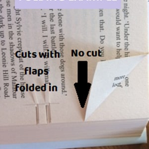 Bookcase 180 COMBI Book Folding Pattern (digital Download PATTERN) 23cm ...