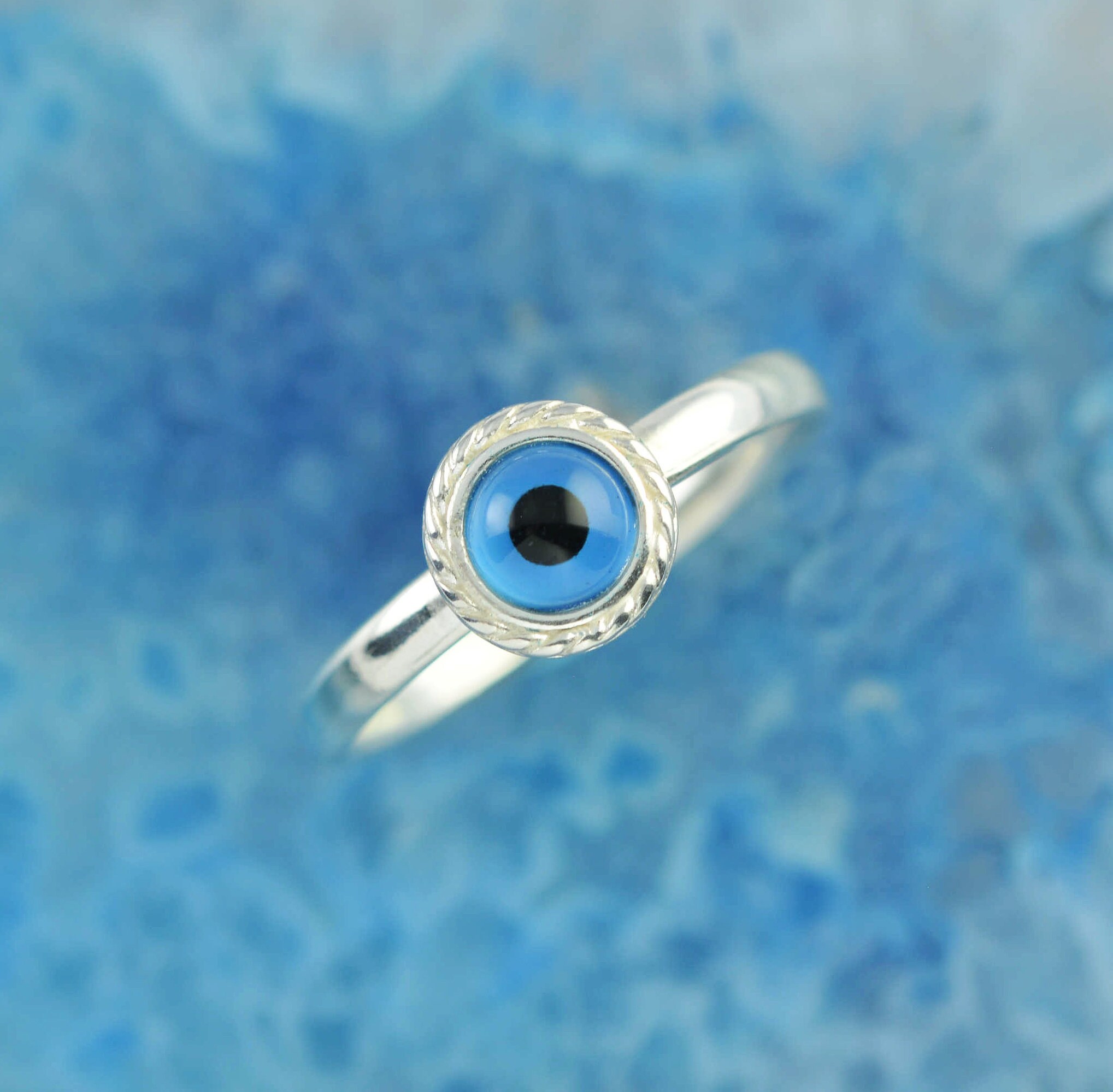 Good Luck Eye Silver Ring Eye Ring Good Luck Ring Good Luck | Etsy