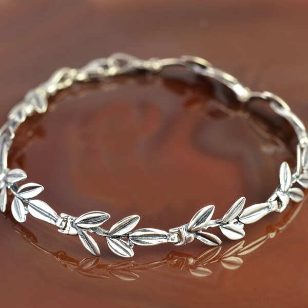 Leaves Bracelet - Etsy
