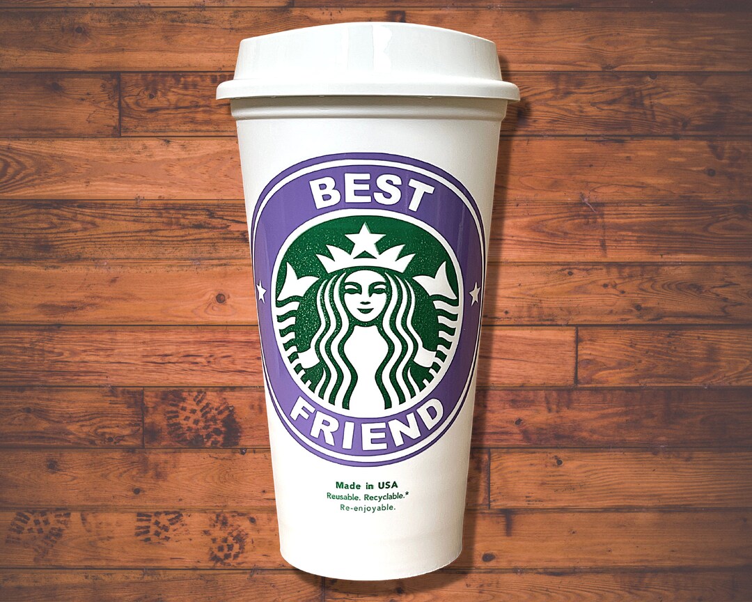 Ring Only - DIY - Customizable Personalized Best Friend Starbucks ...