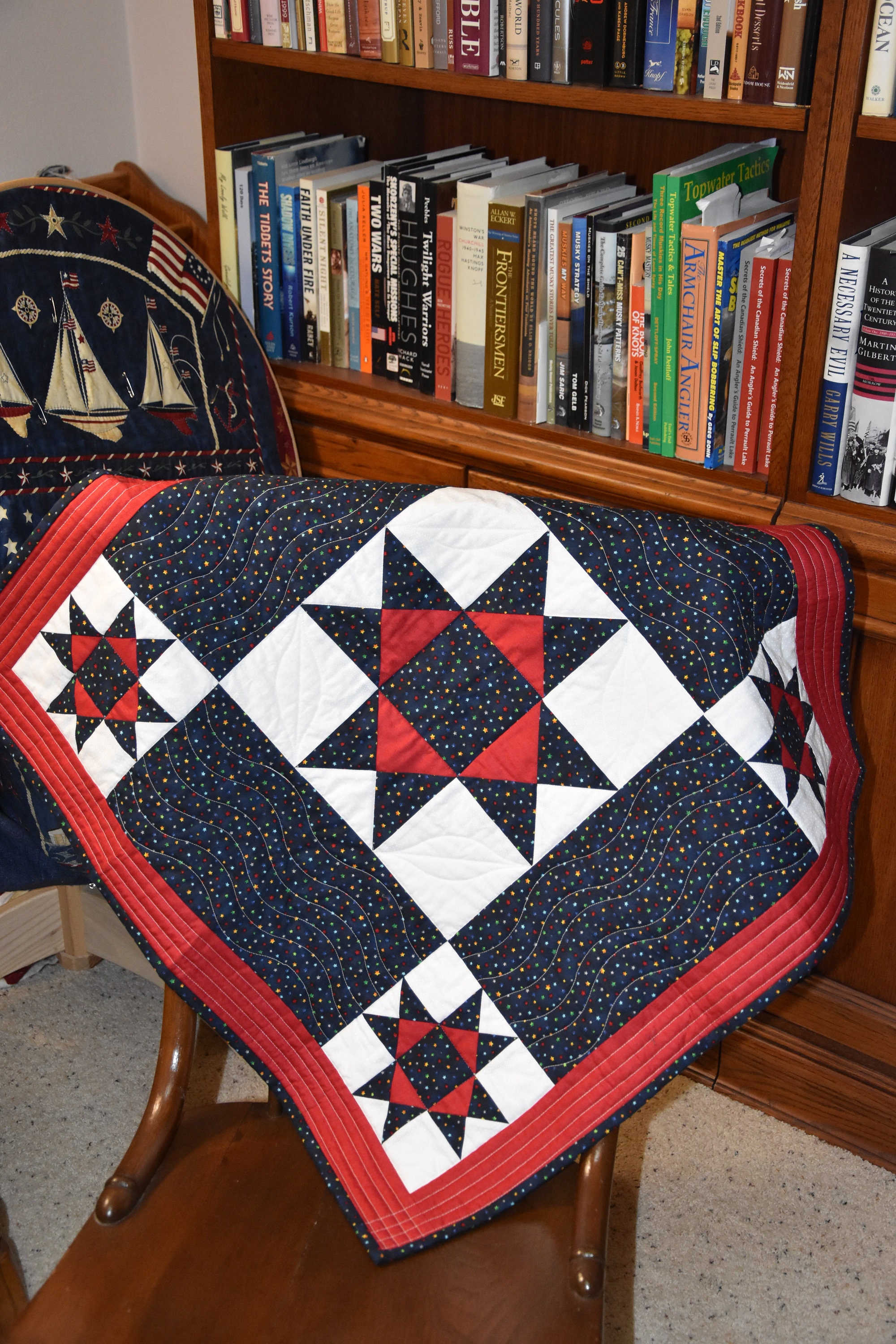 Military Tribute: Ohio Star Quilt Honoring Service and Perseverance 28 ...