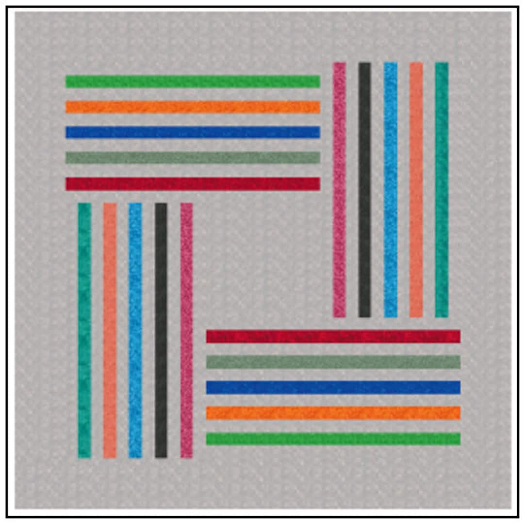 Modern Circus Rings Quilt Pattern: Easy Jelly Roll Design for Beginners ...