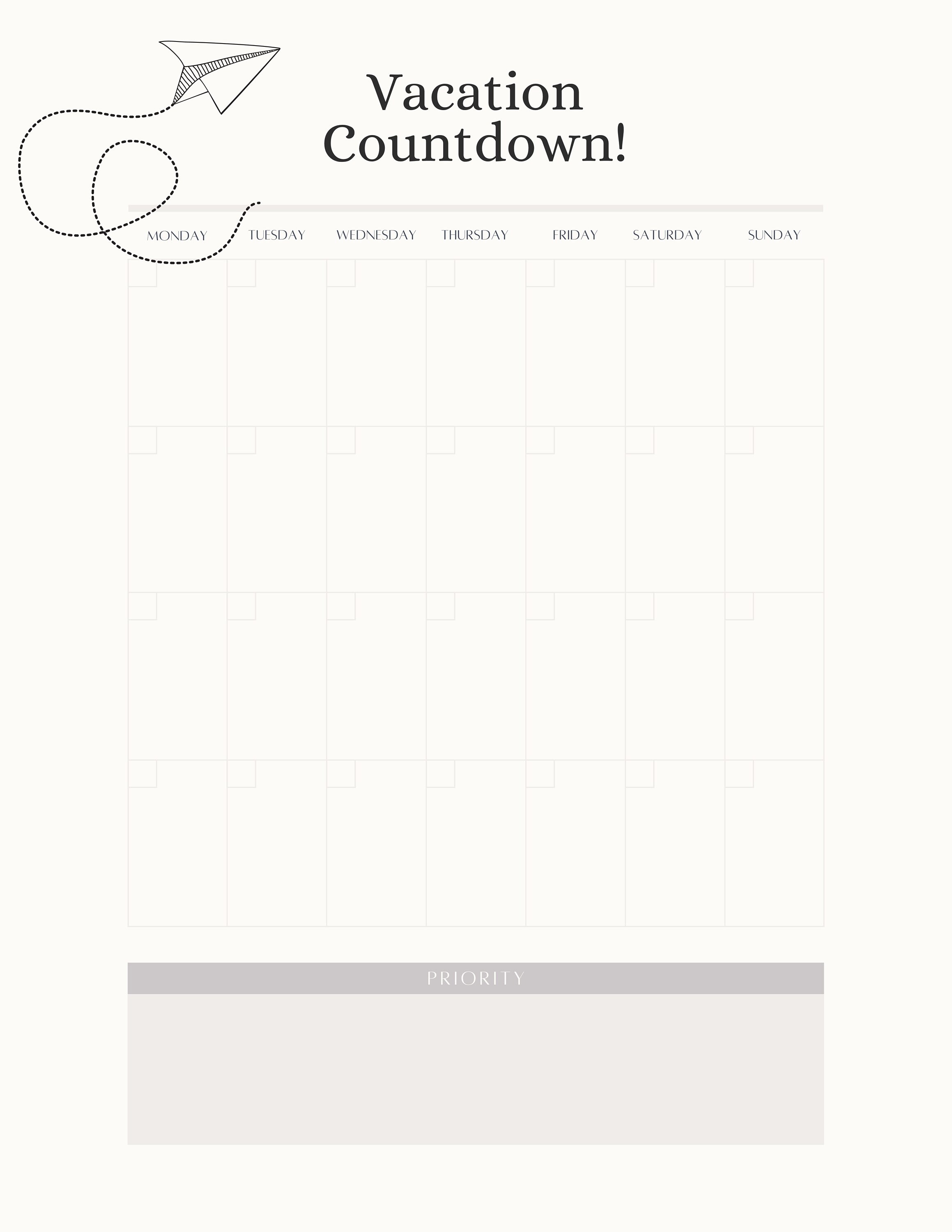 Printable Travel Planner Trip Itinerary Planner Calendar Travelling - Etsy