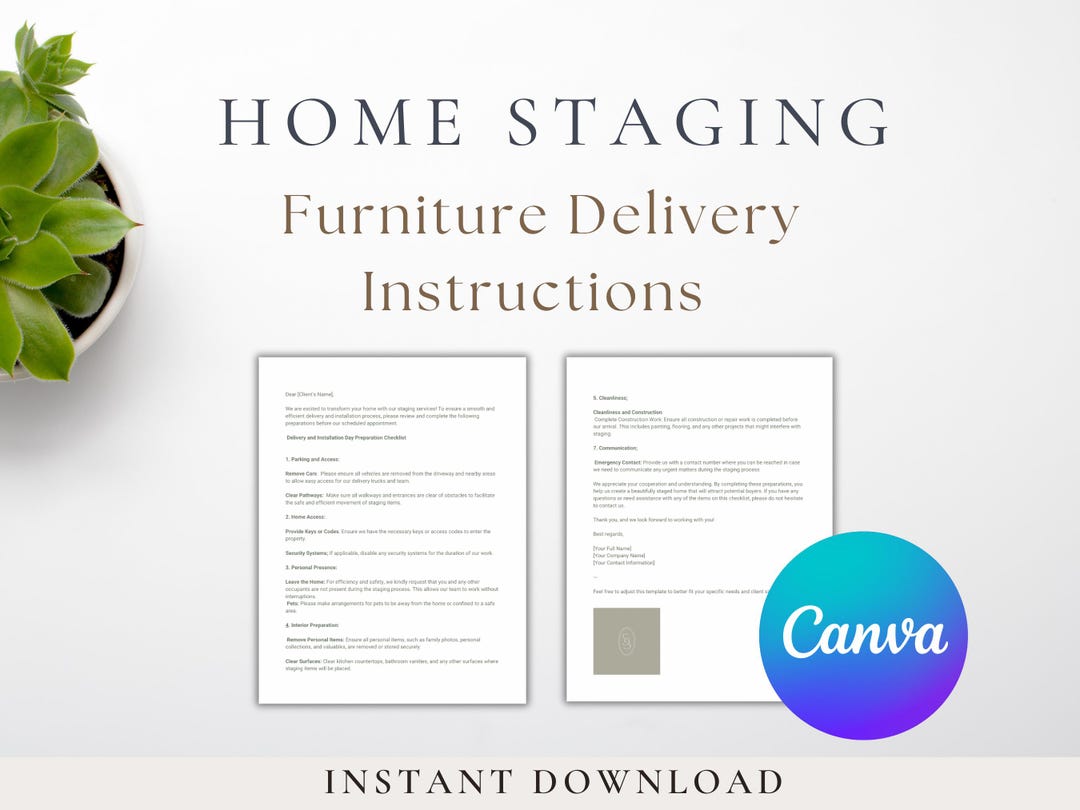 Occupied Home Staging Email Template – Rental Accessory Care ...