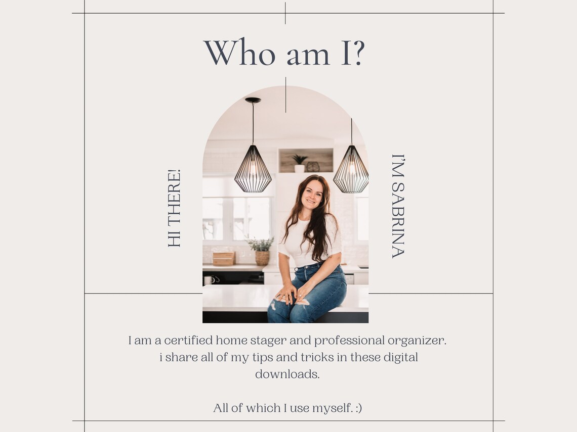 Business Card Template Home Staging Design Editable Canva - Etsy