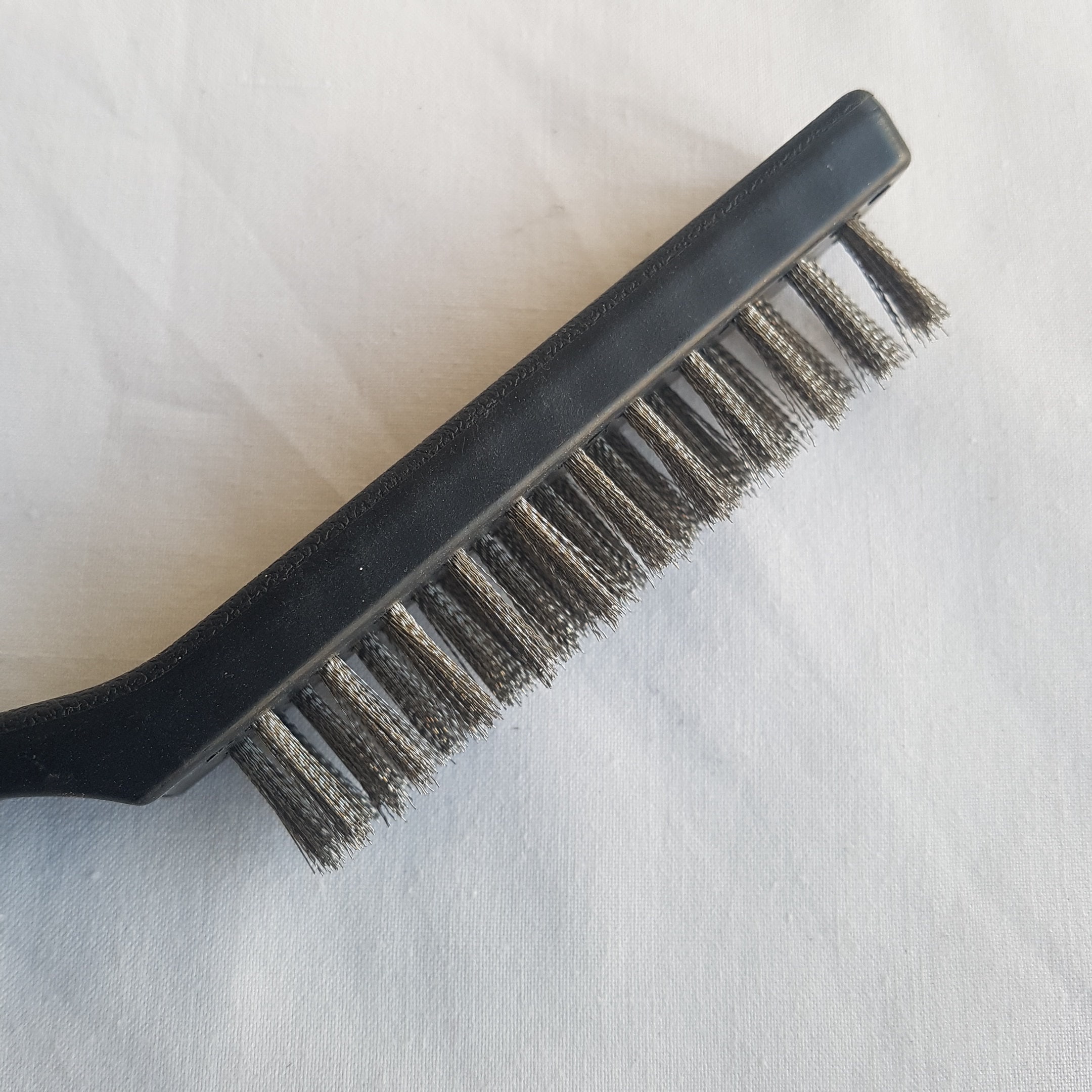 3 Piece Wire Brush Set Copper, Steel and Plastic Bristle Brushes Rust ...