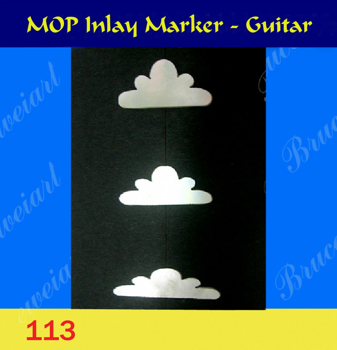 Bruce Wei Inlay Material DIY White Mop Inlay Markers 113 - Etsy