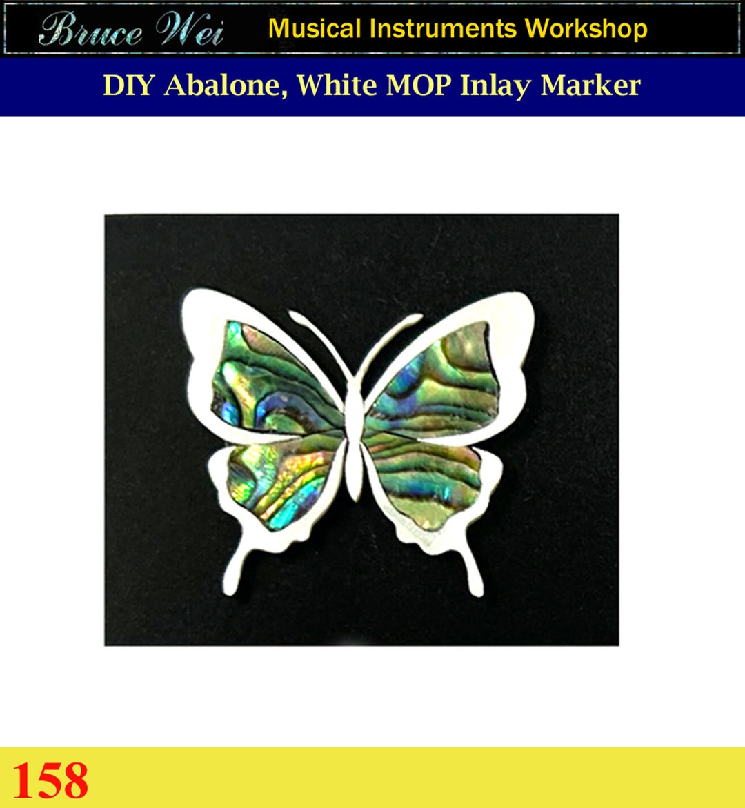 Inlay Material, DIY Abalone & Mop Inlay Head Markers, Bruce Wei (158 ...