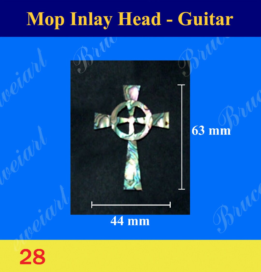 Inlay Material, DIY Abalone Inlay Head Markers, Bruce Wei (28) - Etsy