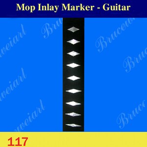Inlay Material, DIY White Mop Inlay Fretboard Markers, Bruce Wei ( 117 ...