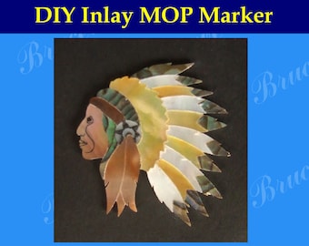 Bruce Wei Inlay Material DIY Abalone & Mop Inlay Markers | Etsy