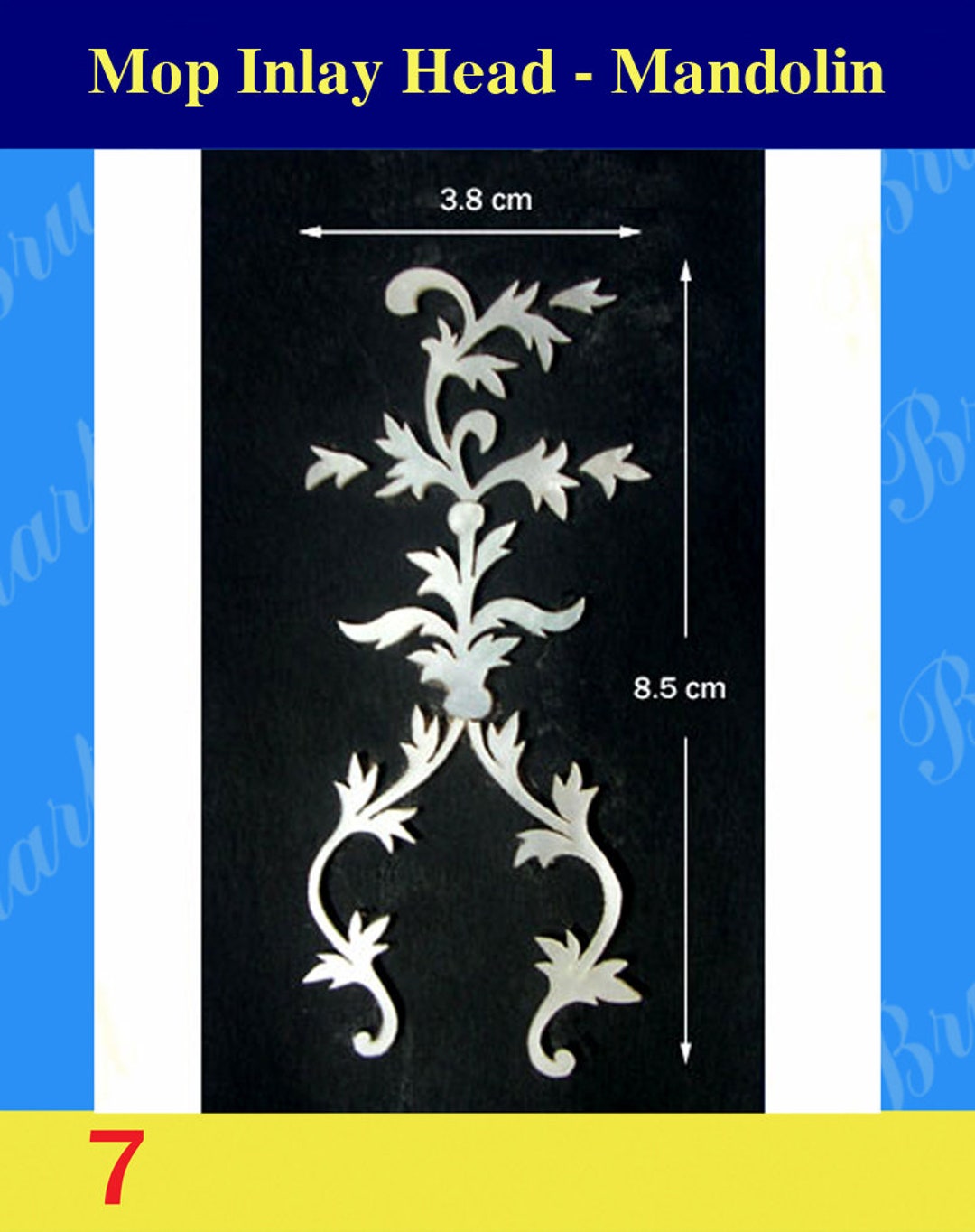 Bruce Wei, Inlay Material - DIY MOP Inlay Markers (M-7) - Etsy