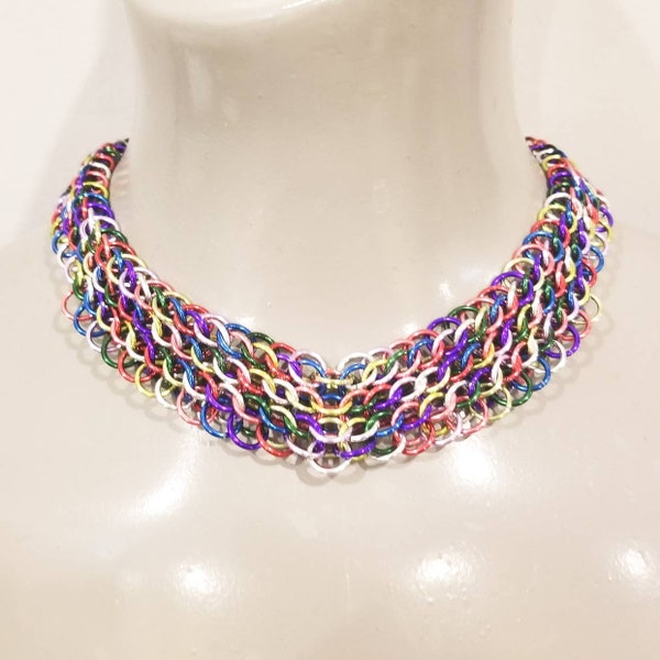 Chainmail Necklace - Etsy