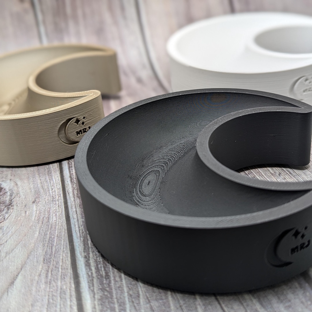 Crescent Moon Jewelry Dish | 3D Printed | Moon Dish | Crescent Moon ...