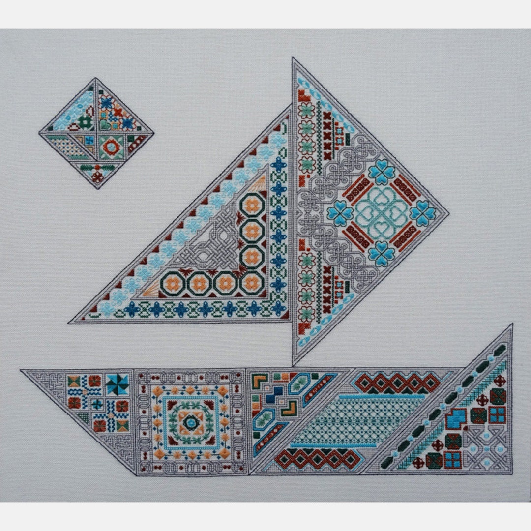 Tangram B2 Boat - Etsy