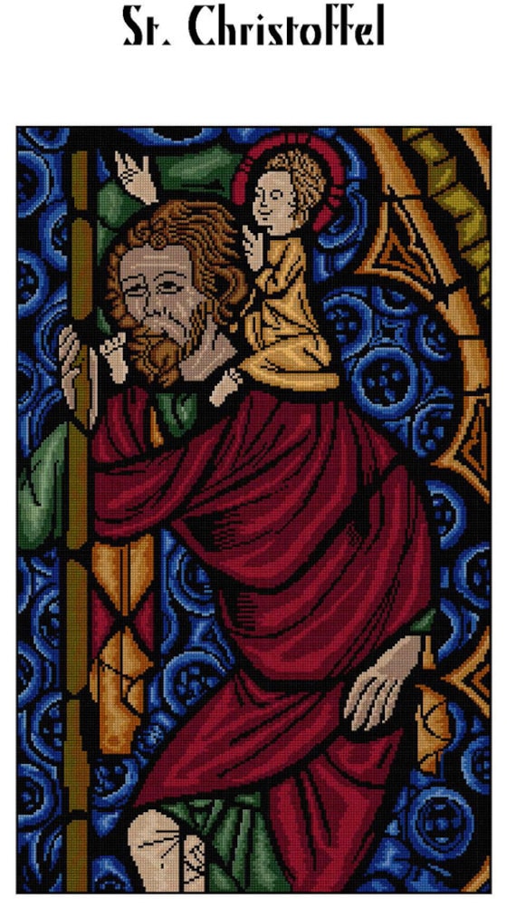St Christoffel /St Christopher | Etsy