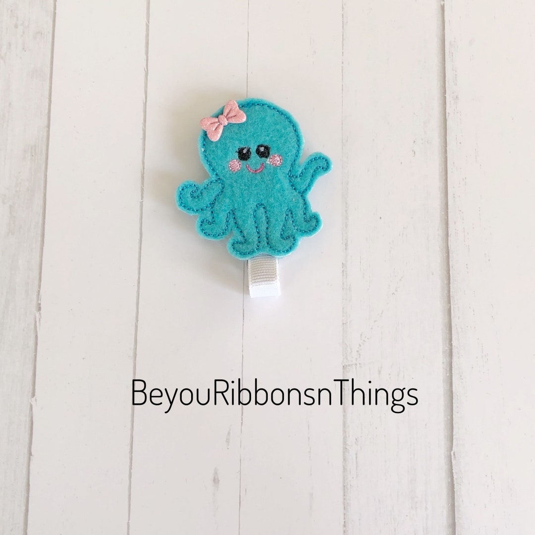 Octopus Hair Clip - Etsy