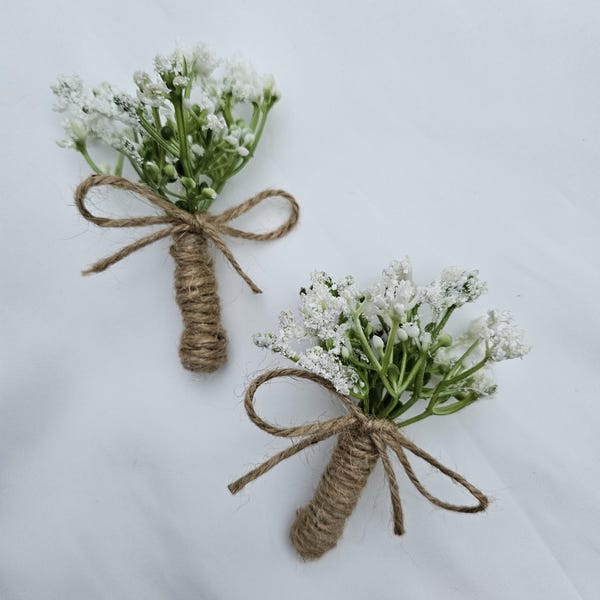 Rustic Buttonholes - Etsy UK